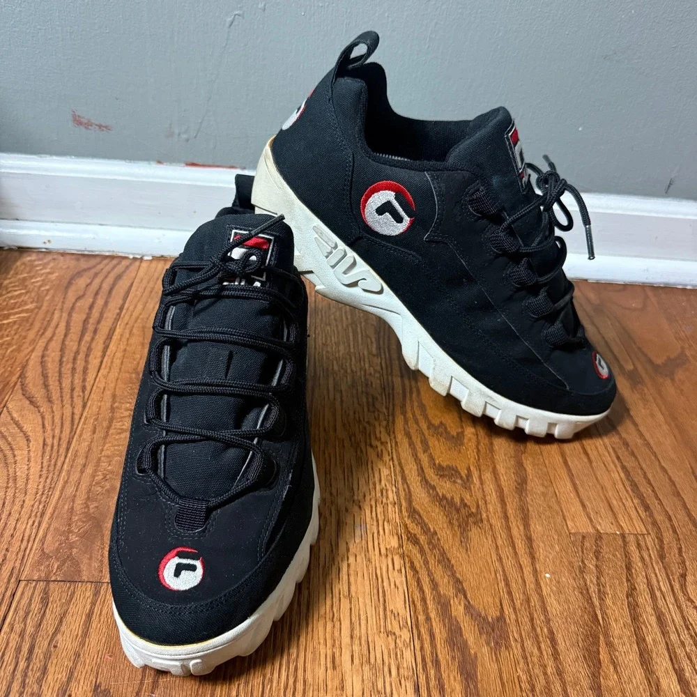 Fila | Shoes | Fila Disruptor Vintage 997 Black Mens Size 14 Chunky Y2k ...